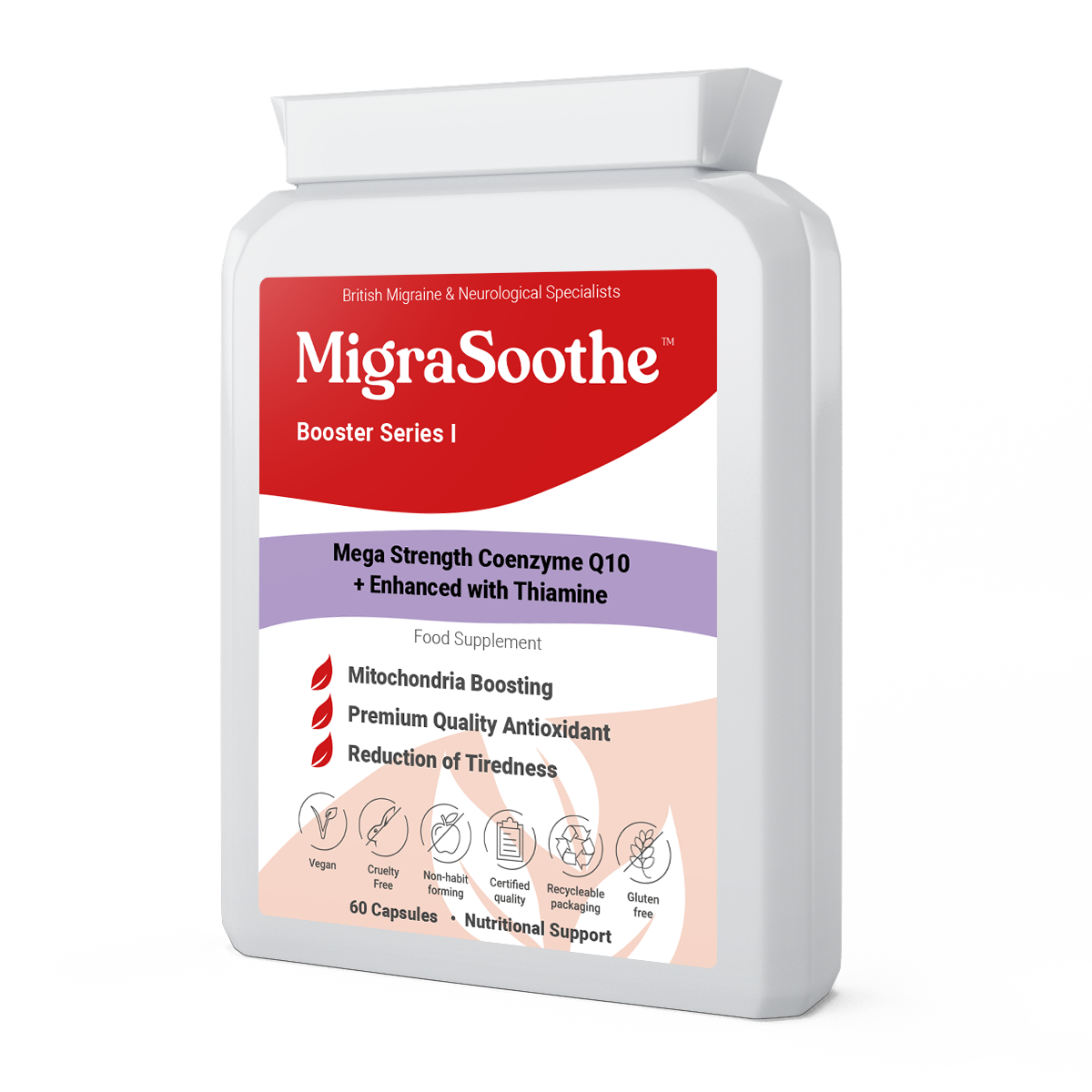 Migraine Pro Bundle - Riboflavin Feverfew Magnesium CoQ10 & Mood Boost ...