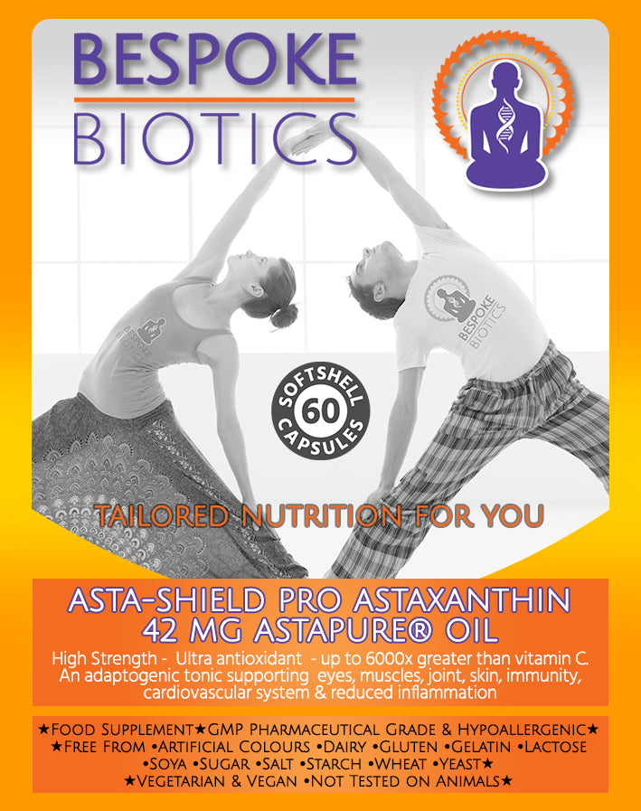 ASTA-SHIELD PRO-Astaxanthin 42mg AstaPure® Oil Natural Astaxanthin 60 ...